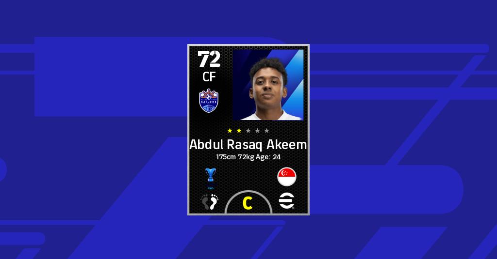 Abdul Rasaq Akeem eFootball Stats
