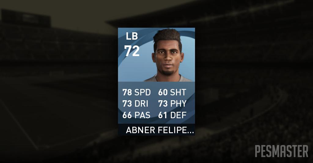 Abner Felipe PES 2021 Stats
