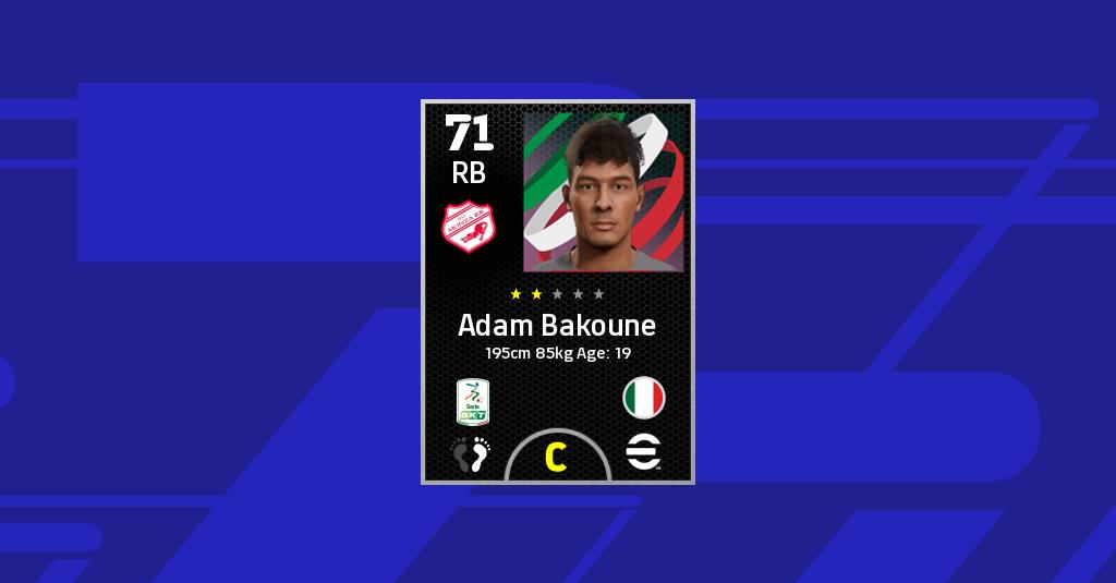 Adam Bakoune eFootball Stats