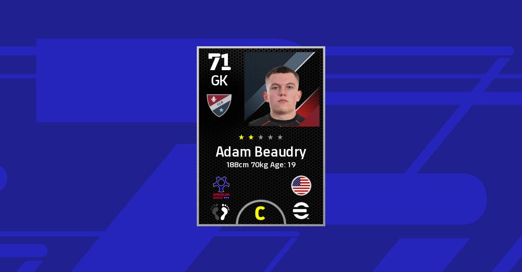 Adam Beaudry eFootball Stats