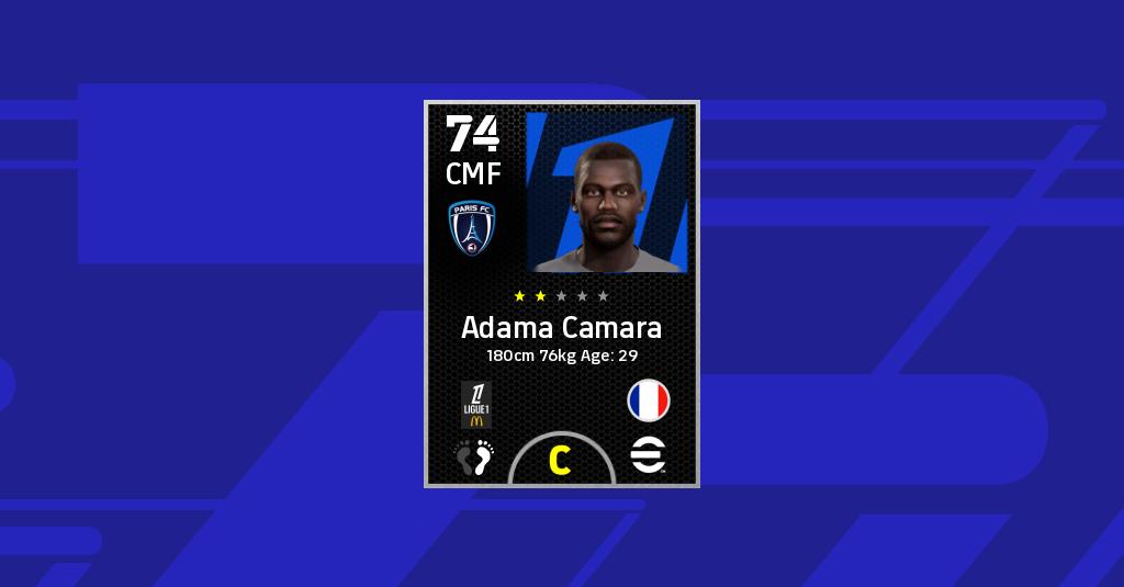 Adama Camara eFootball Stats