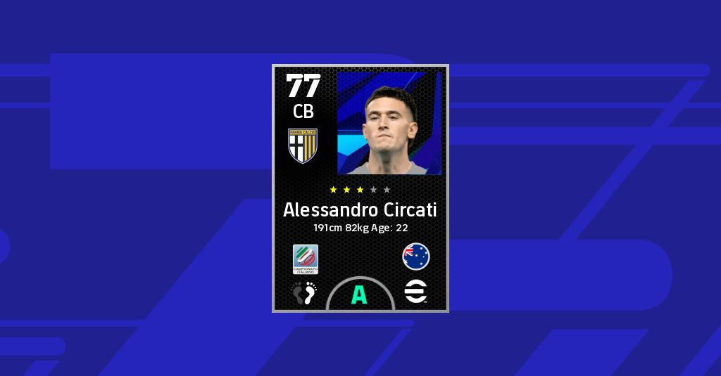 Alessandro Circati eFootball Stats