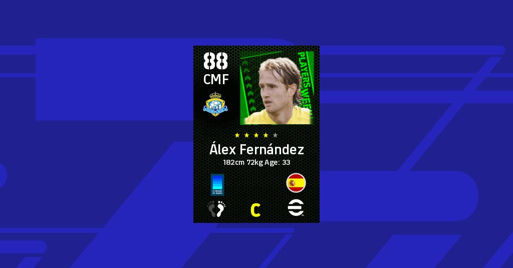 Álex Fernández eFootball Stats