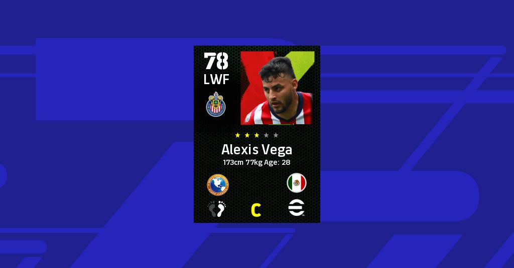 Alexis Vega eFootball Stats
