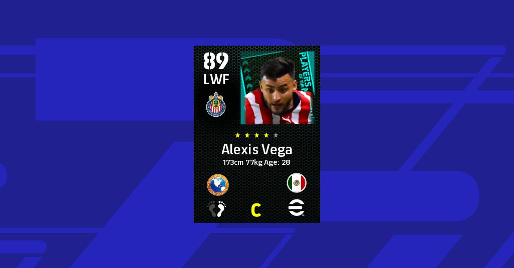 Alexis Vega eFootball Stats
