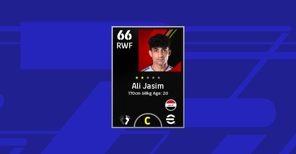 Ali Jasim eFootball Stats