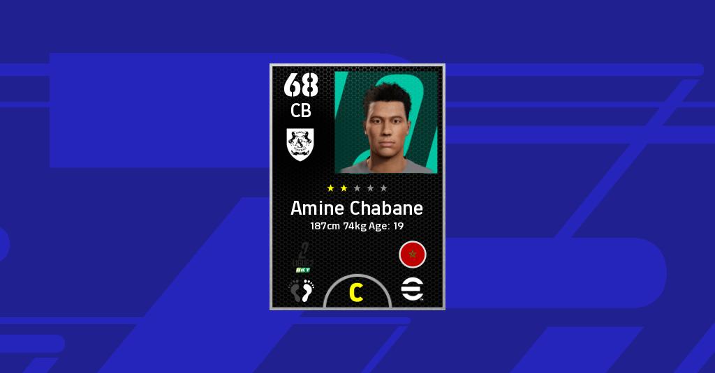 Amine Chabane eFootball Stats