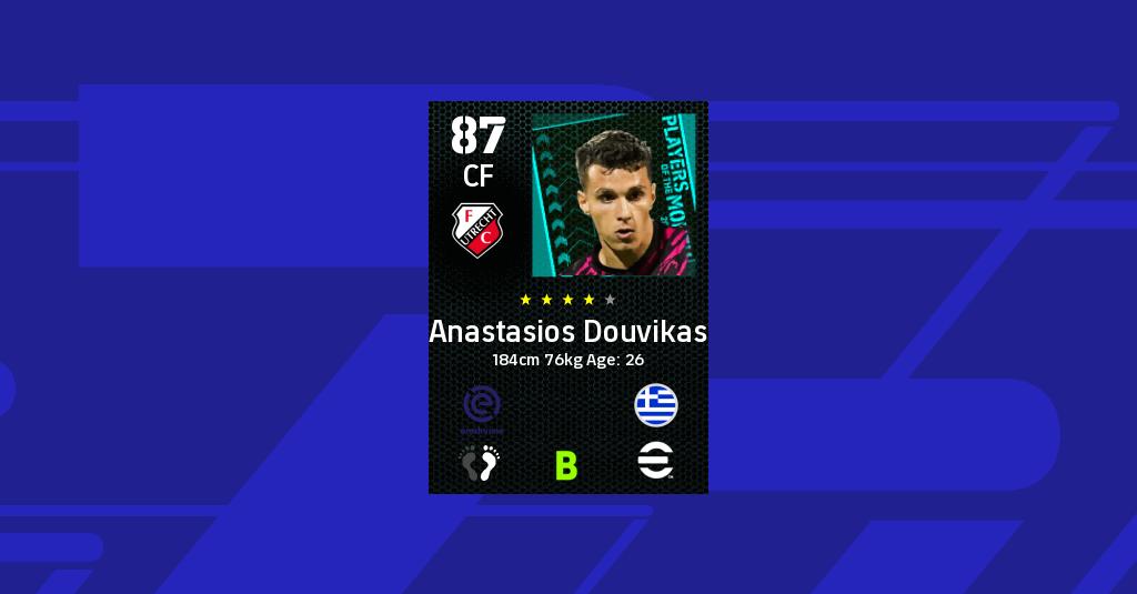 Anastasios Douvikas eFootball Stats
