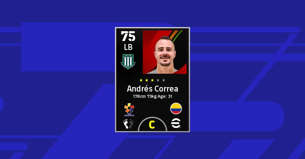 Andres Correa eFootball Stats