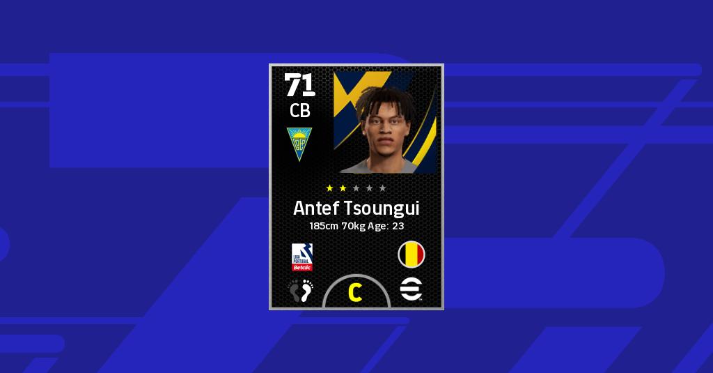 Antef Tsoungui eFootball Stats