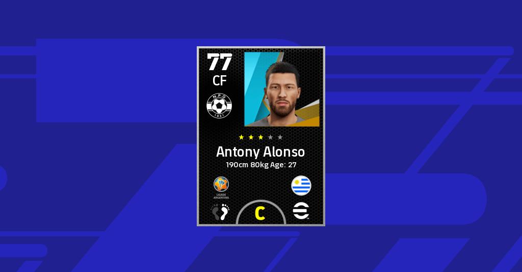 Antony Alonso eFootball Stats