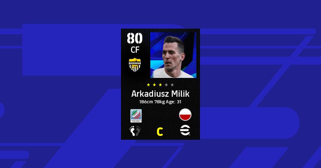 Arkadiusz Milik eFootball Stats