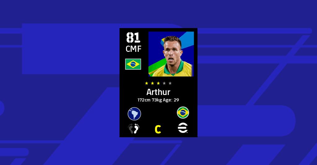 Arthur Melo eFootball Stats
