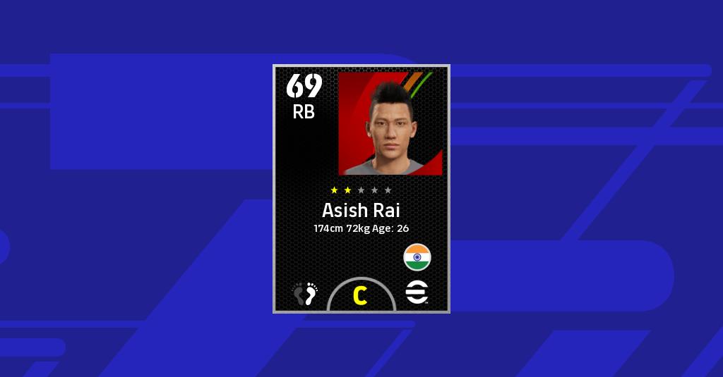 Asish Rai eFootball Stats
