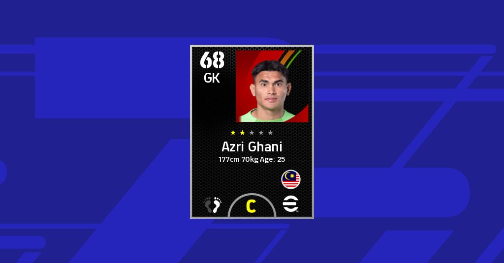 Azri Ghani eFootball Stats