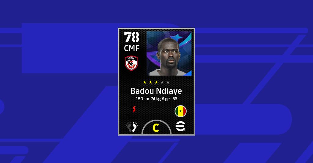 Badou Ndiaye eFootball Stats