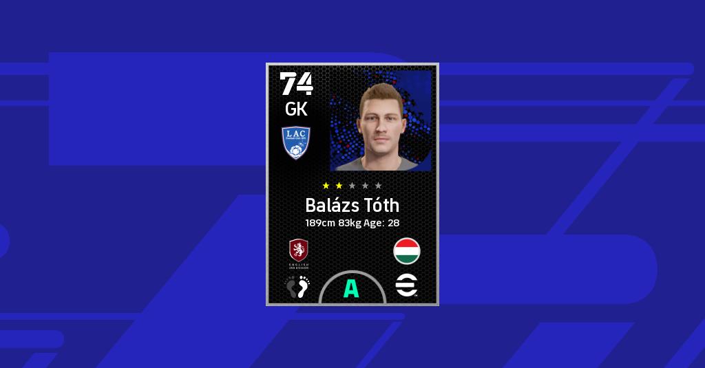 Balázs Tóth eFootball Stats