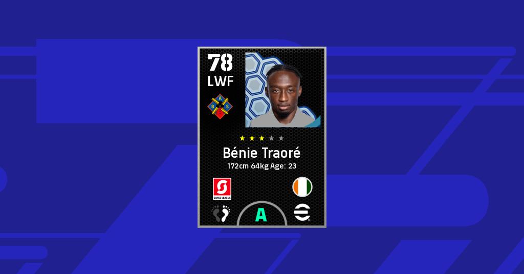 Bénie Traoré eFootball Stats