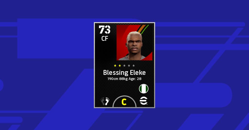 Blessing Eleke eFootball Stats