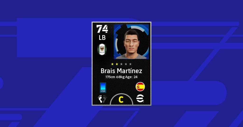 Brais Martínez eFootball Stats