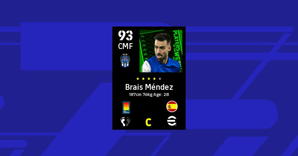 Brais Méndez eFootball Stats