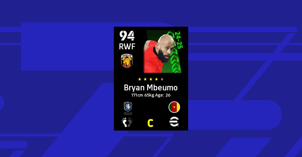 Bryan MBeumo eFootball Stats