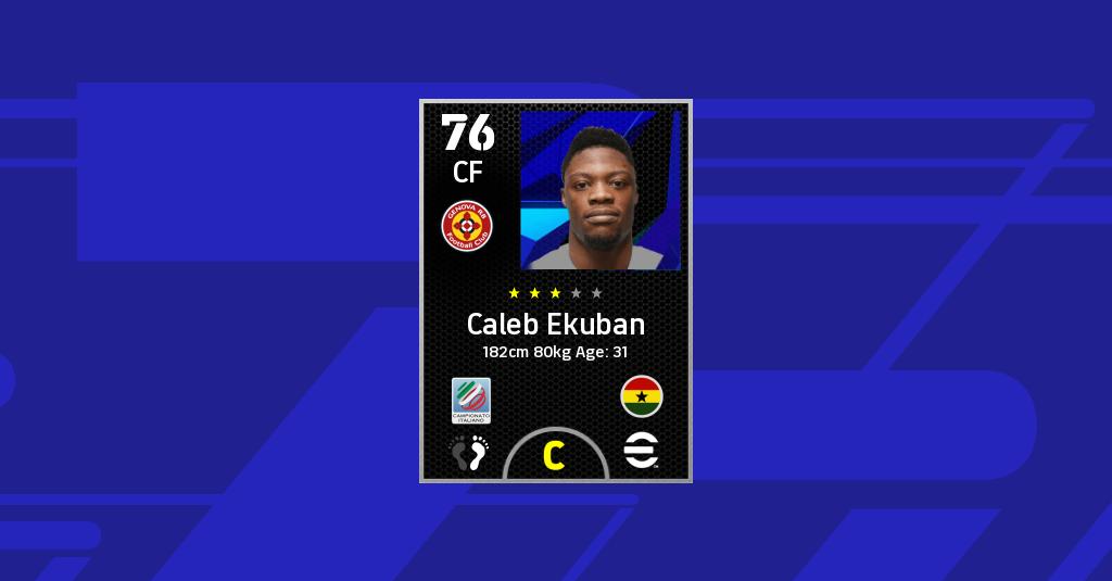 Caleb Ekuban eFootball Stats