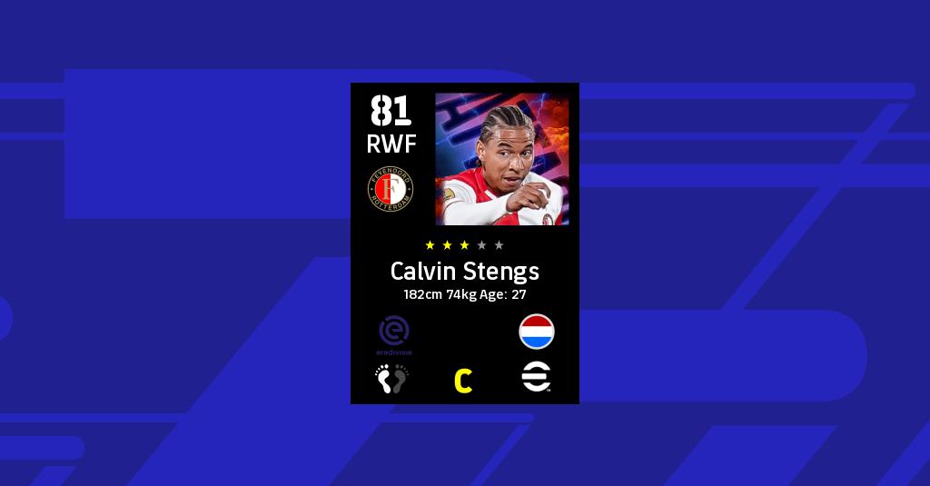 Calvin Stengs eFootball Stats
