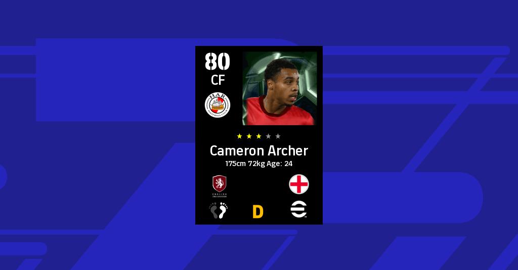 Cameron Archer eFootball Stats