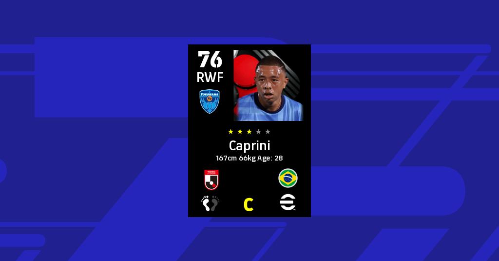 Caprini eFootball 2022 Stats