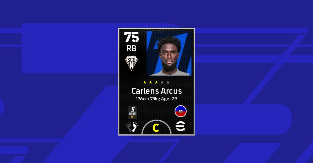 Carlens Jean Arcus eFootball Stats