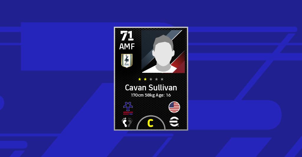 Cavan Sullivan eFootball Stats