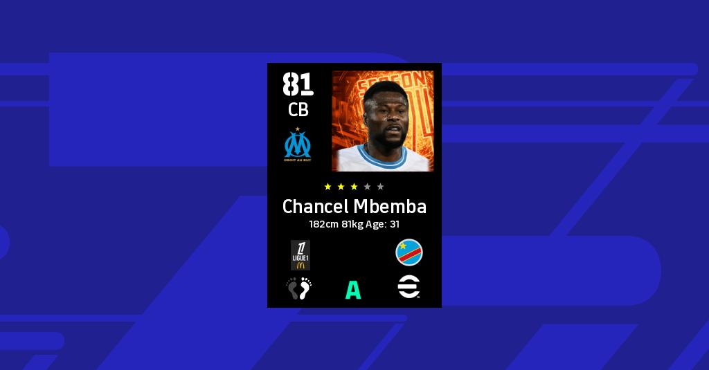 Chancel Mbemba Mangulu eFootball Stats