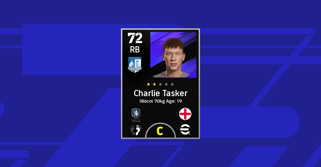 Charlie Tasker eFootball Stats
