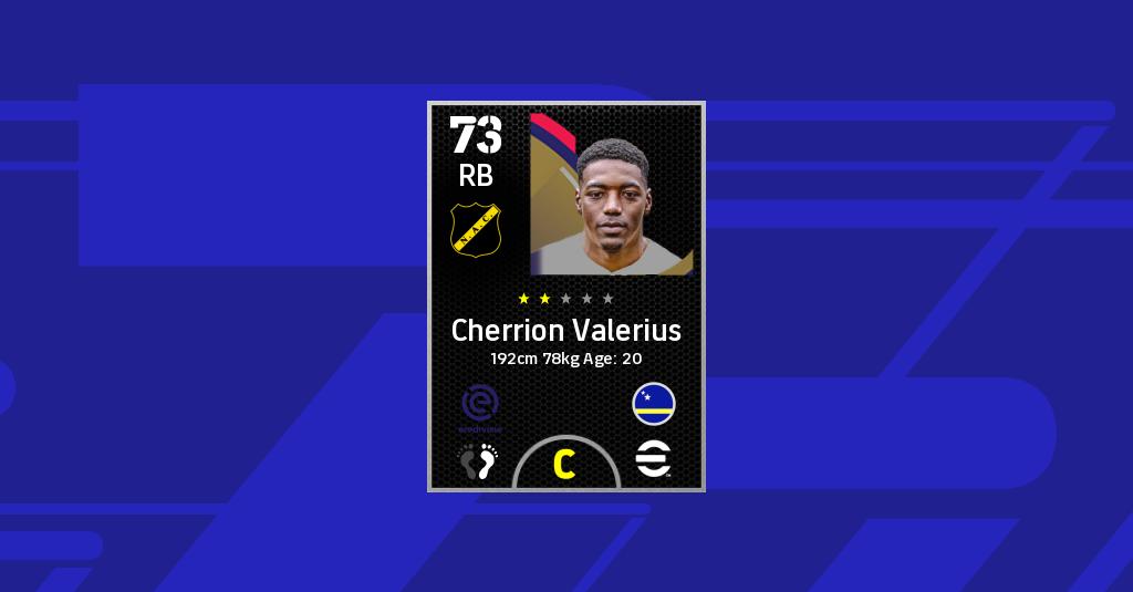 Cherrion Valerius eFootball Stats