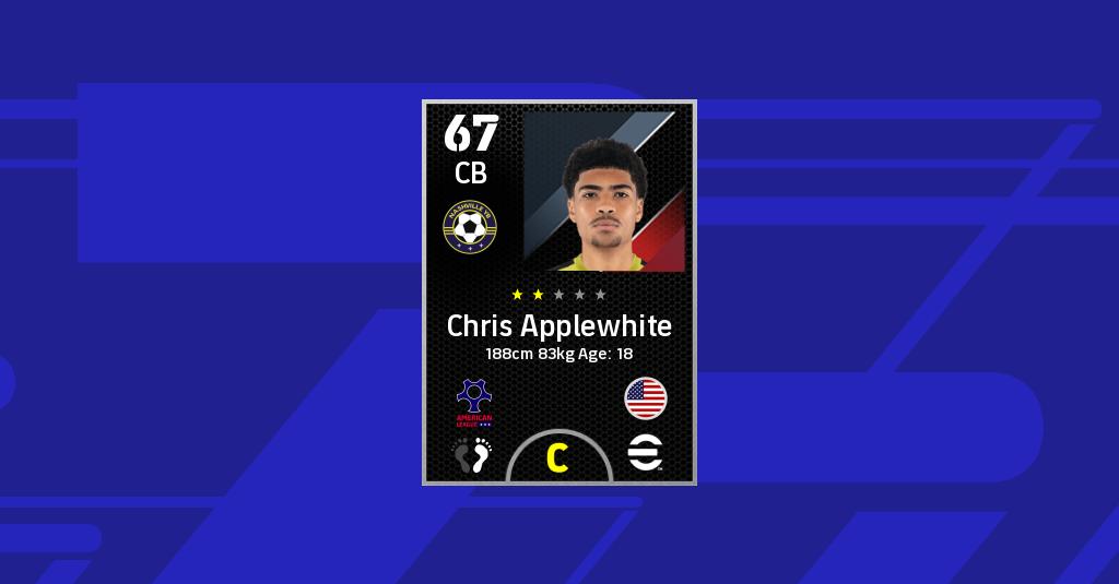 Chris Applewhite eFootball Stats