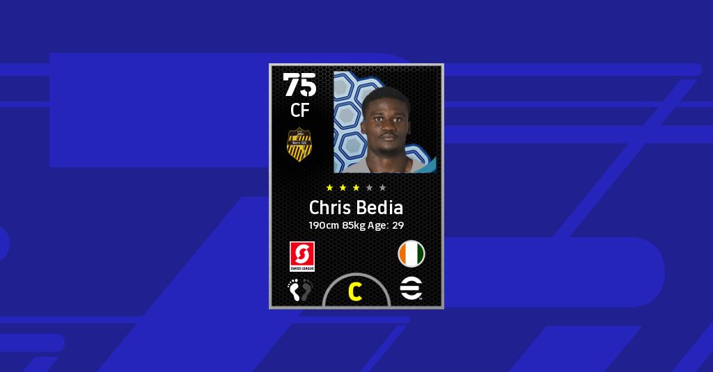 Chris Bedia eFootball Stats