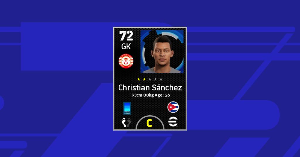 Christian Sánchez eFootball Stats