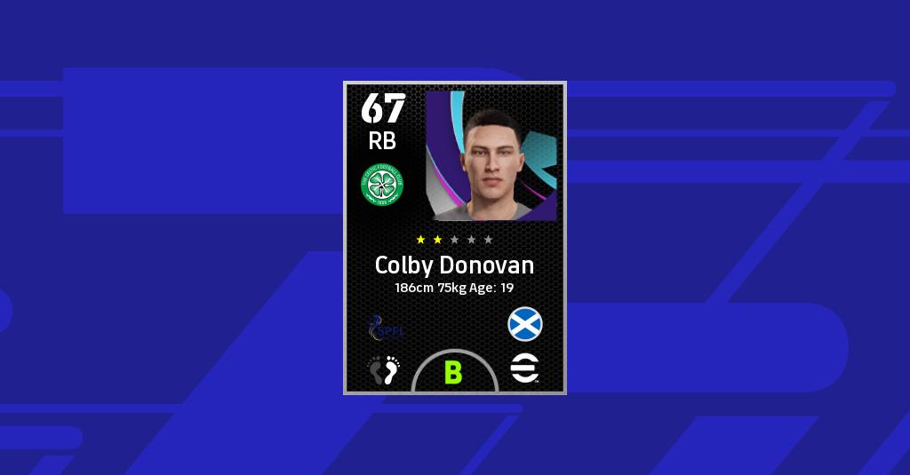 Colby Donovan eFootball Stats