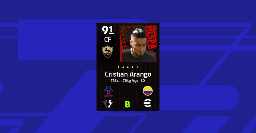 Cristian Arango eFootball Stats