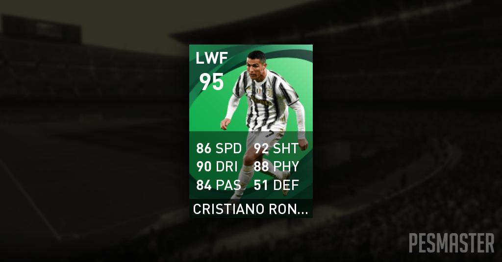 Cristiano Ronaldo PES 2021 Mobile Stats