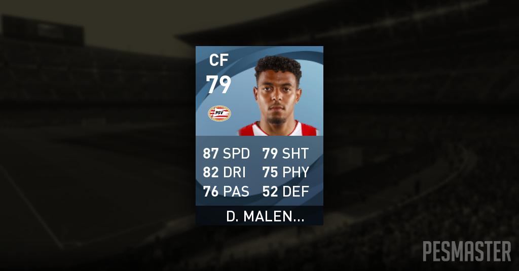 Donyell Malen PES 2021 Stats