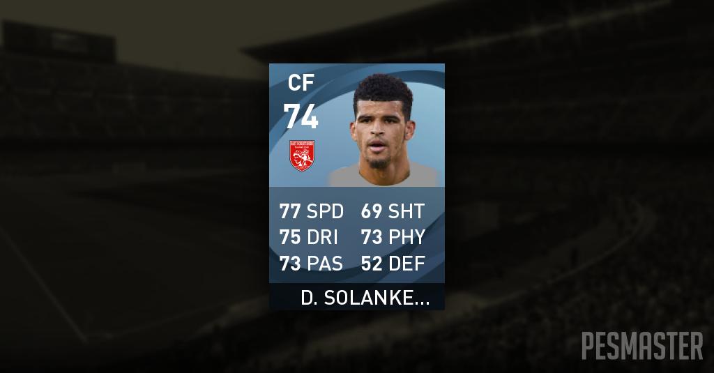 Dominic Solanke PES 2021 Stats