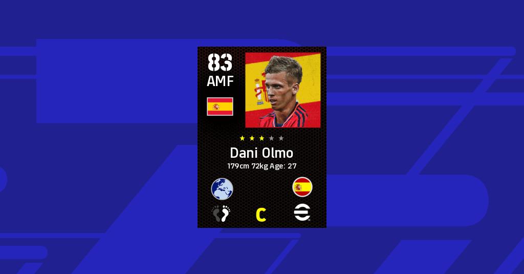 Dani Olmo eFootball Stats