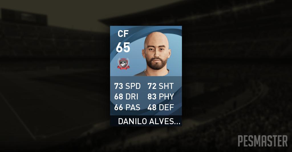 Danilo Alves PES 2021 Mobile Stats