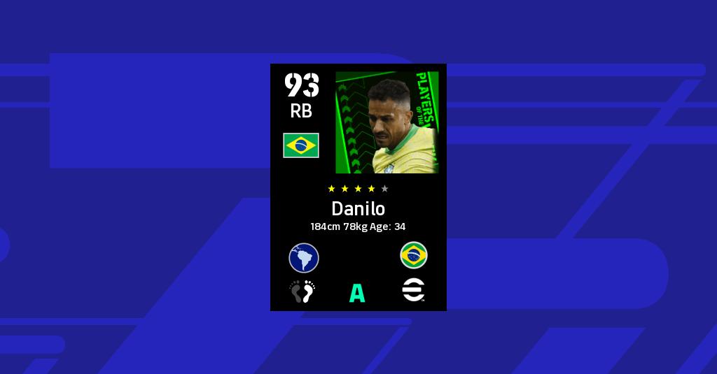 Danilo Luiz da Silva eFootball Stats