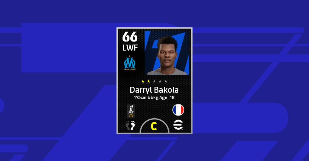 Darryl Bakola eFootball Stats