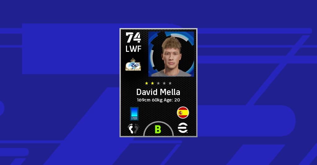 David Mella eFootball Stats
