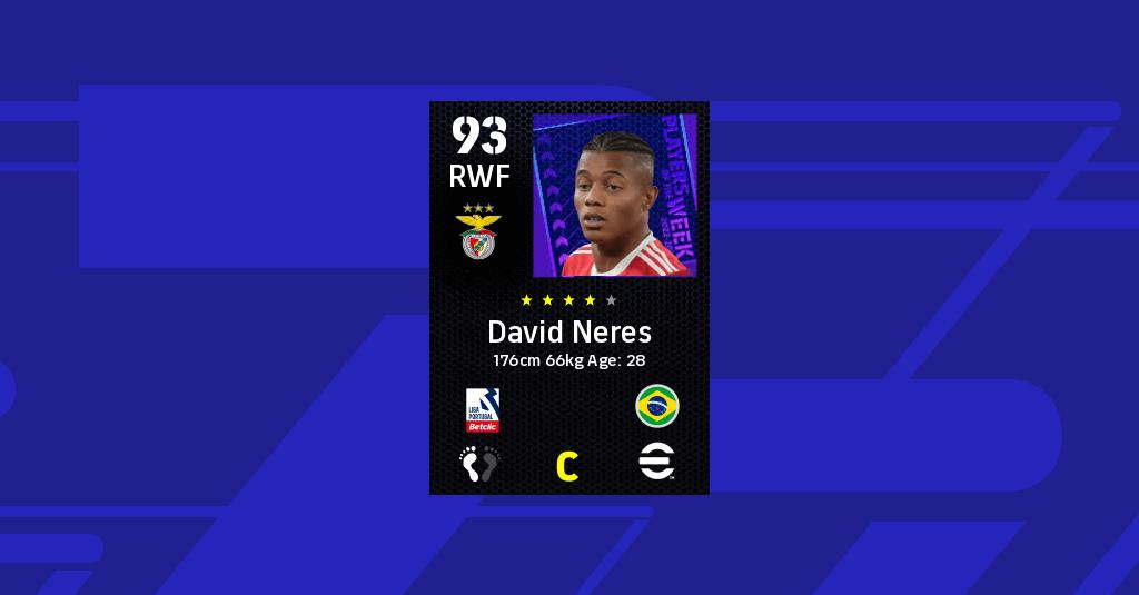 David Neres eFootball Stats