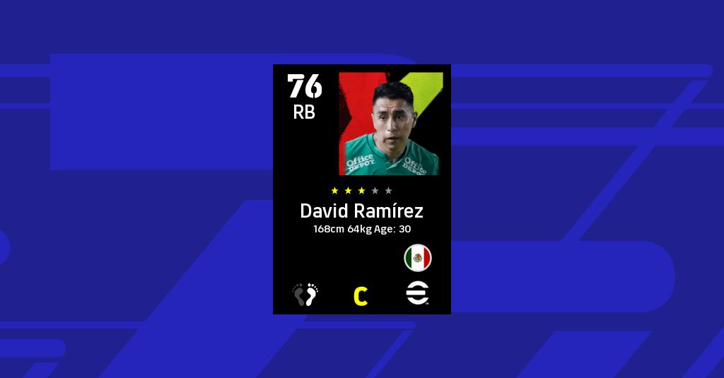 David Ramírez eFootball Stats